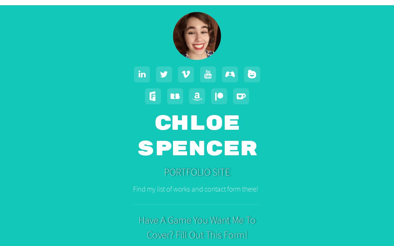 All of Chloe Spencer's Active Sites!